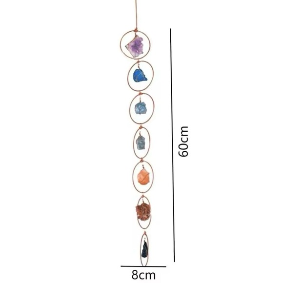 Other | 7 Chakra Decorative Wall Decor Crystals | Poshmark